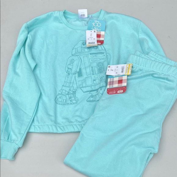 Disney | Pajamas | Disney Kids Pajama Set In Light Blue With Robot ...
